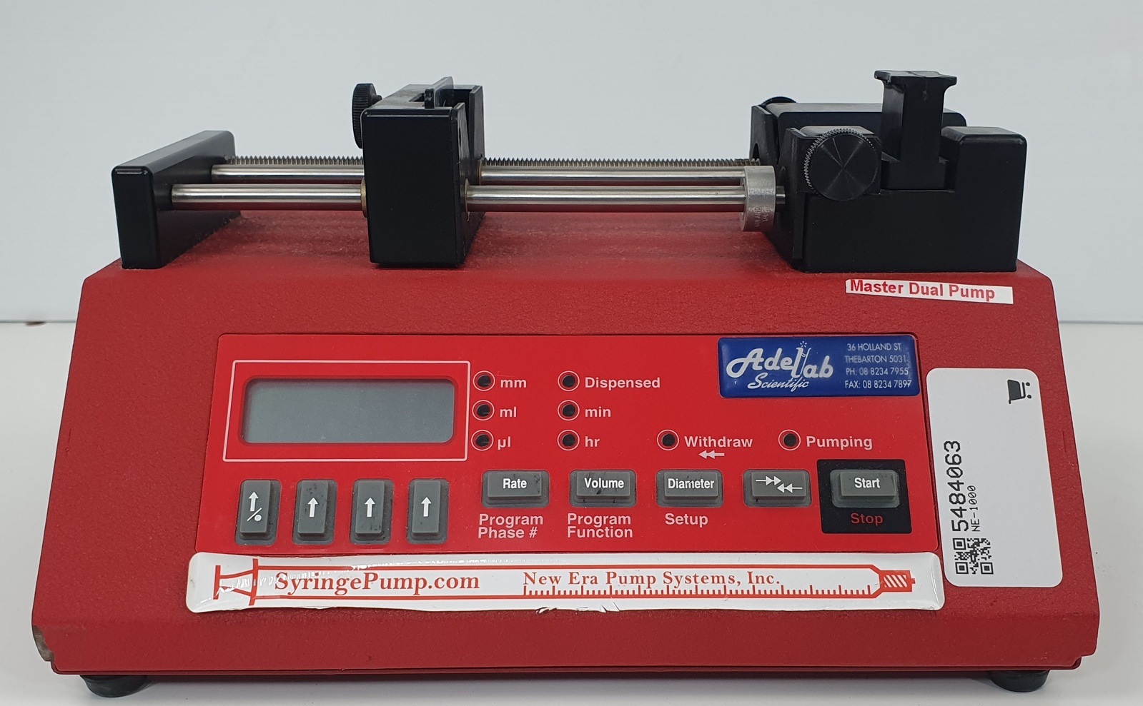New Era Pump Systems NE-1000 Chromatograph Syringe Pump